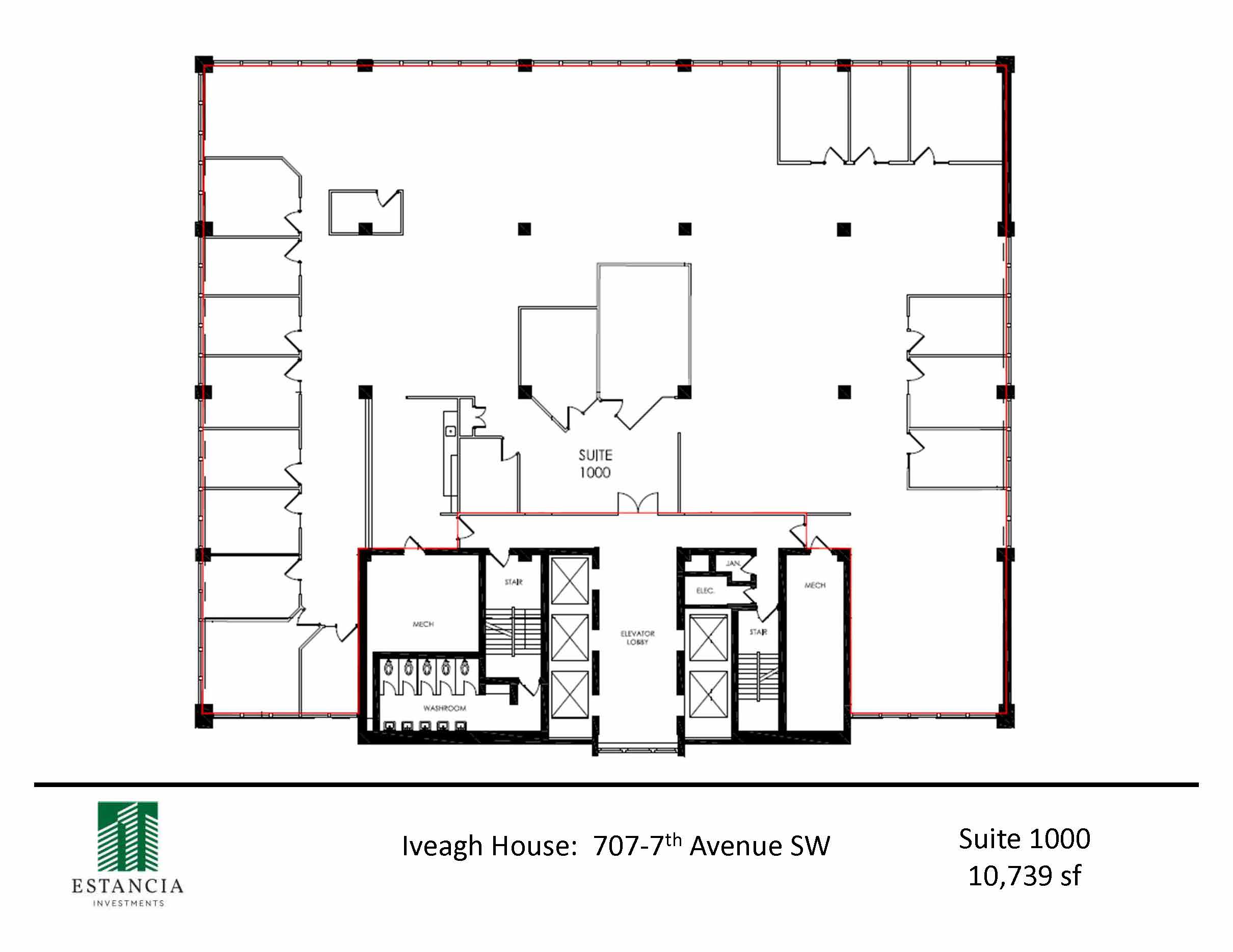 Suite 1000: Full Floor - Estancia Investments